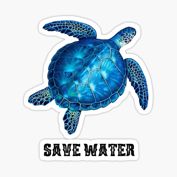 "Save Water" Sticker by The-H-Bros | Redbubble