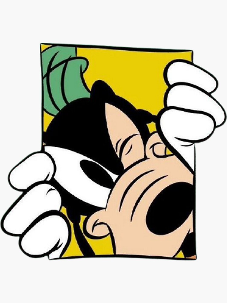 "Mr Goofy" Sticker for Sale by DreDigger | Redbubble
