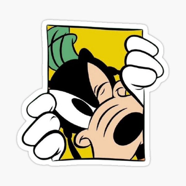 "Mr Goofy" Sticker for Sale by DreDigger | Redbubble