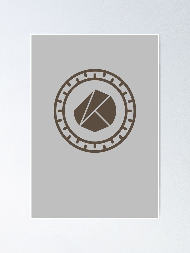 Póster «Criptomoneda Klaytn KLAY - Moneda Klaytn KLAY - Ficha Klaytn ...