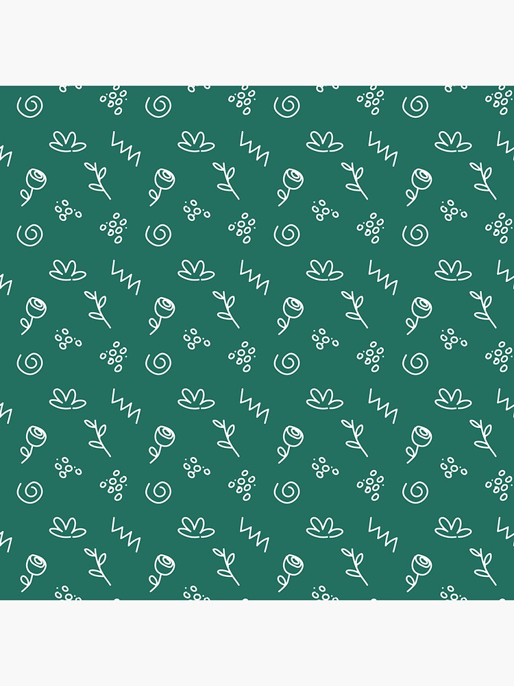 "Linear doodles Hand drawn" Sticker by PickItUp2 | Redbubble