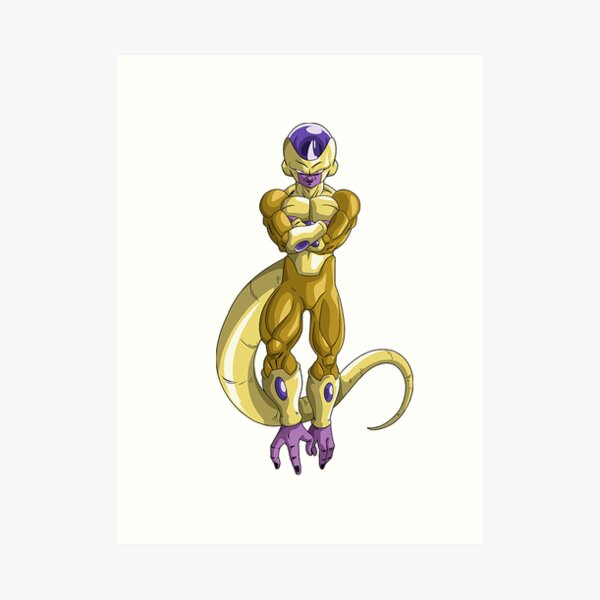 "Golden Frieza Dbz - Dragon Ball " Art Print for Sale by Art-Design-87 ...