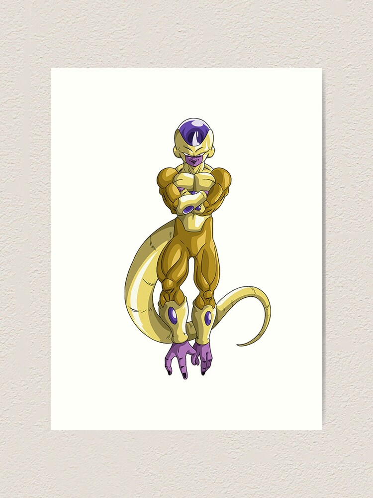 "Golden Frieza Dbz - Dragon Ball " Art Print for Sale by Art-Design-87 ...