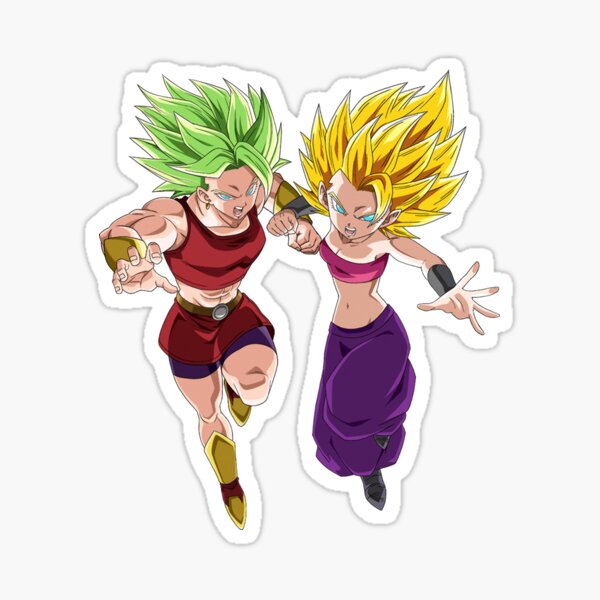 "Kale and Caulifa(Kefla) Dbz - Dragon Ball " Sticker for Sale by Art ...