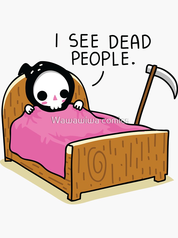 "Dead people" Sticker by AndresColmenare | Redbubble