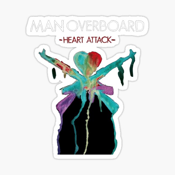 "Heart Attack" Sticker by MovinOut | Redbubble
