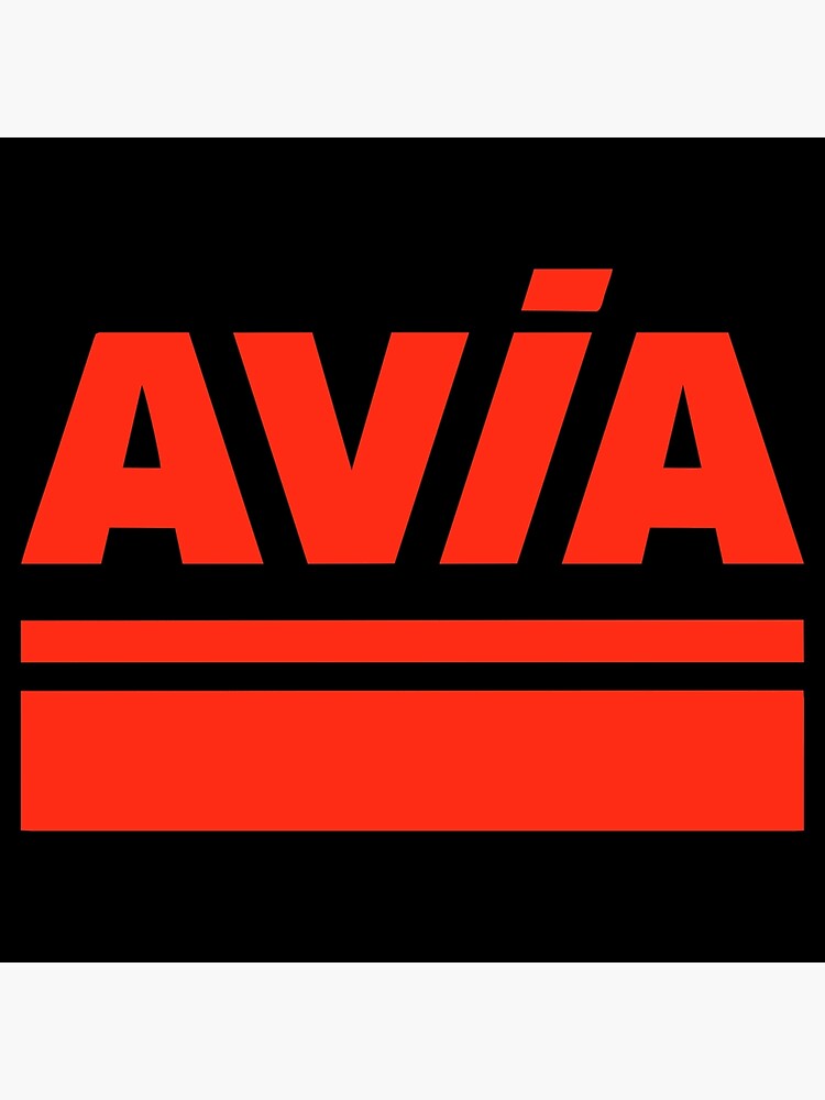 "Best Famous AVIA Logo" Poster for Sale by hluksanub | Redbubble