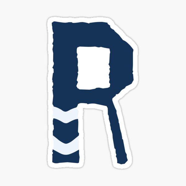"A giant R" Sticker for Sale by HSSN-CK | Redbubble