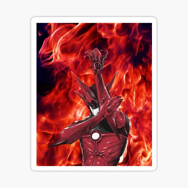 "Zetman Graphic Graphic " Sticker by feltdaisyyu | Redbubble