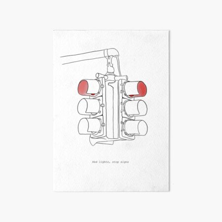 "Driver’s License Drawing" Art Board Print by sophielou4 | Redbubble