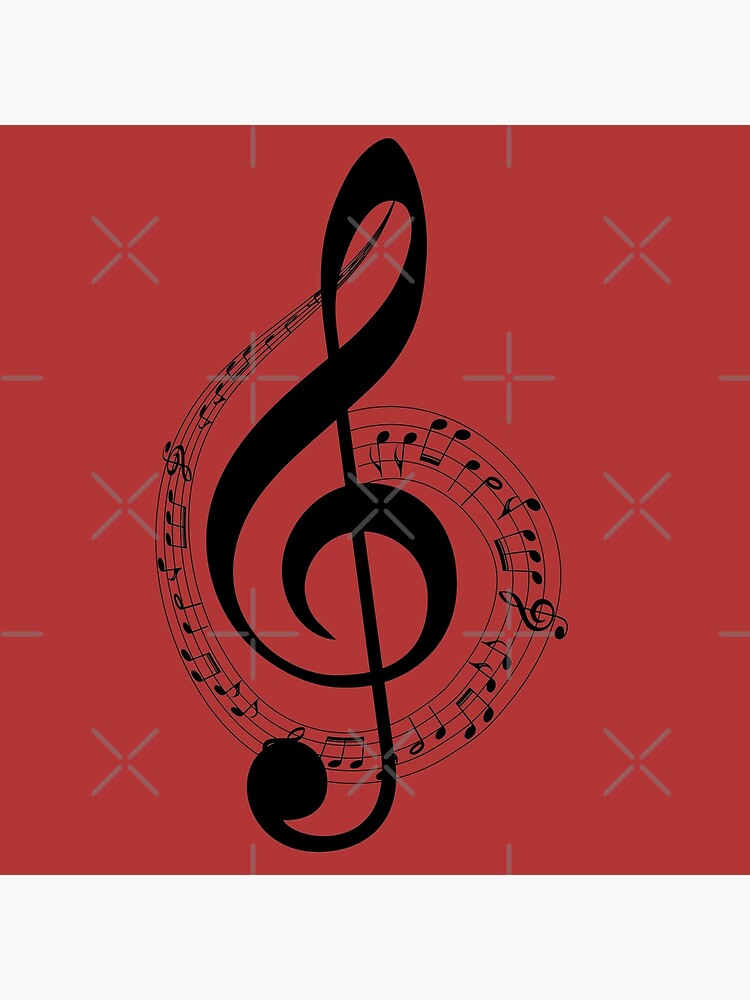 "Clef | Music Note" Poster for Sale by MuseCertified | Redbubble