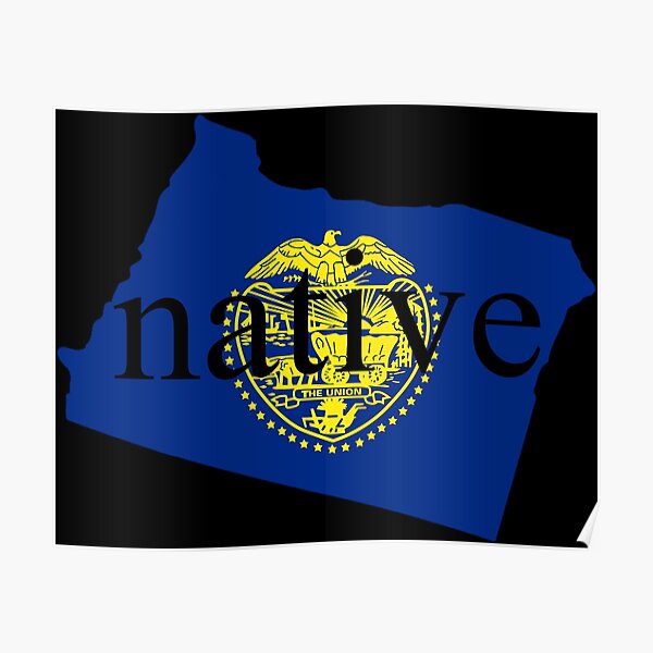 "Native Oregonian" Poster for Sale by PETRIPRINTS | Redbubble