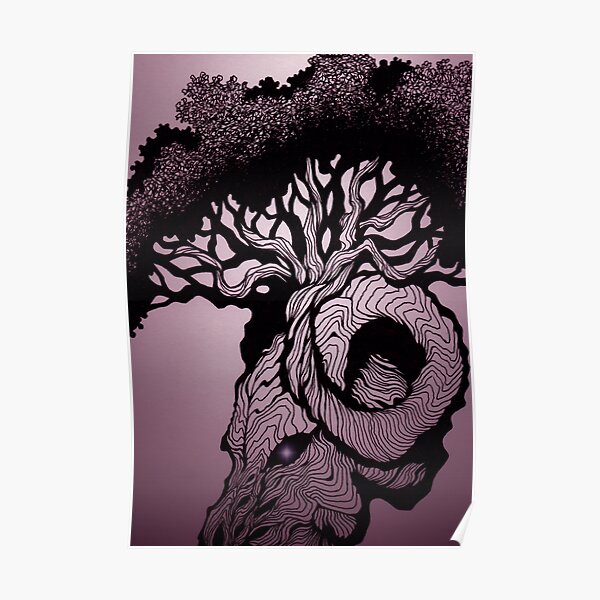 "ancient alien tree" Poster for Sale by shakyken | Redbubble