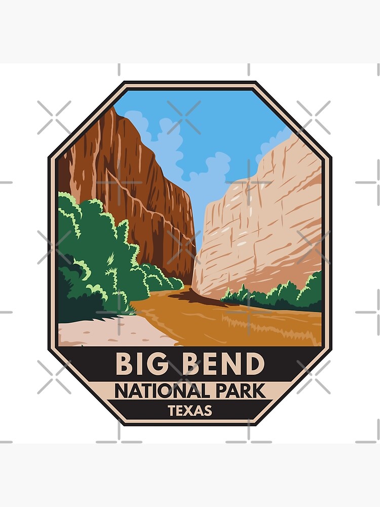 "Big Bend National Park Texas Rio Grande" Poster for Sale by ...