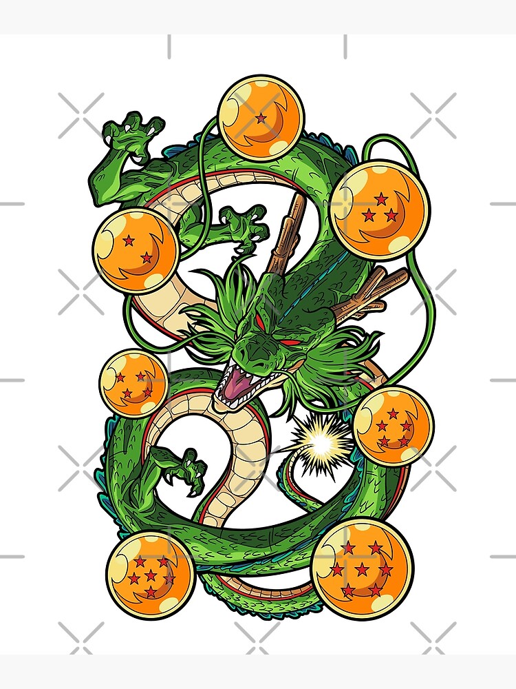 "Shenron Dragon Ball Dragon - Dbz" Poster for Sale by Art-Design-87 ...
