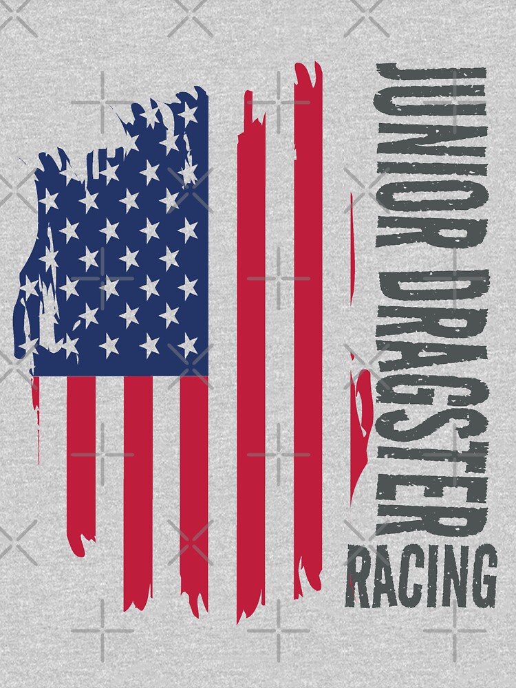 "Junior Dragster Racing USA American Flag Racing Jr Dragster Racer Drag ...