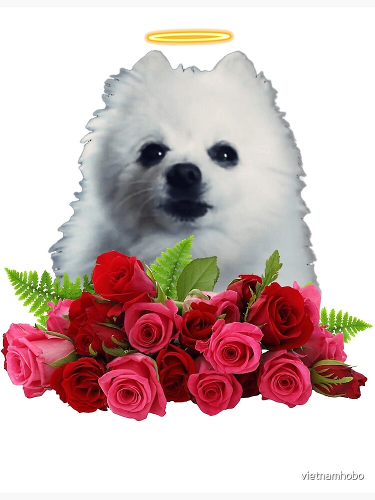 "RIP Gabe The Dog. Bork Forever" Poster by vietnamhobo | Redbubble