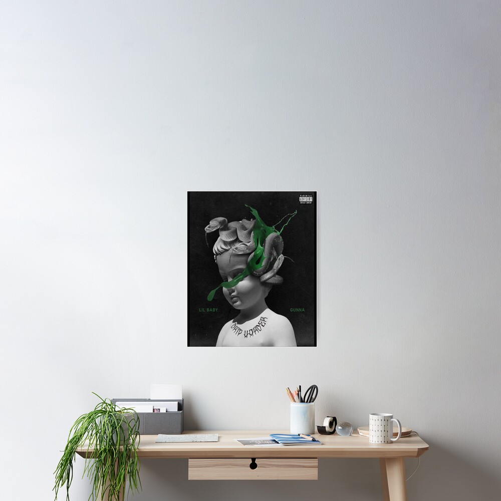 "DRIP TOO HARD COVER " Poster for Sale by guilteebyy | Redbubble