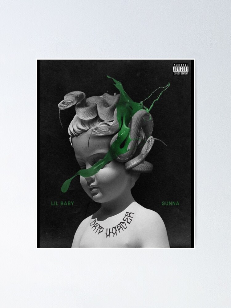 "DRIP TOO HARD COVER " Poster for Sale by guilteebyy | Redbubble