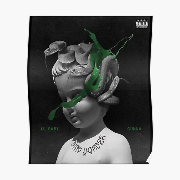 "DRIP TOO HARD COVER " Poster for Sale by guilteebyy | Redbubble