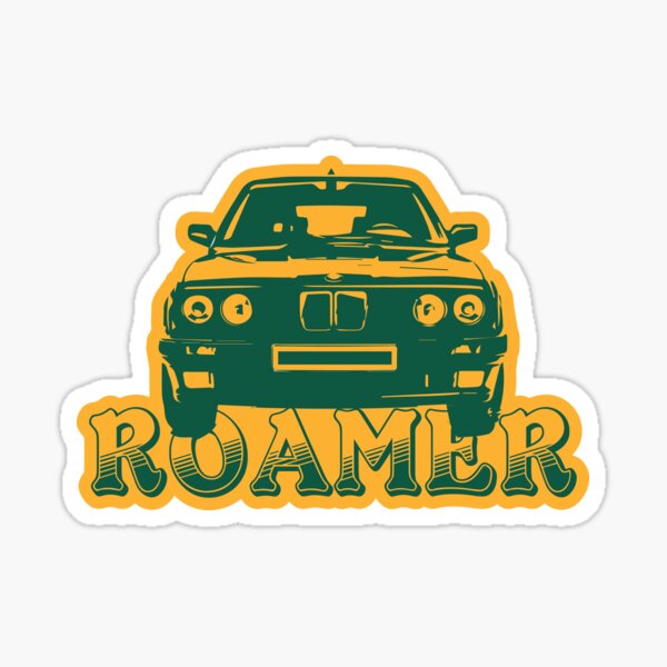 "Roamer design - Modern long drive nomad, vagabond, wonderer" Sticker ...
