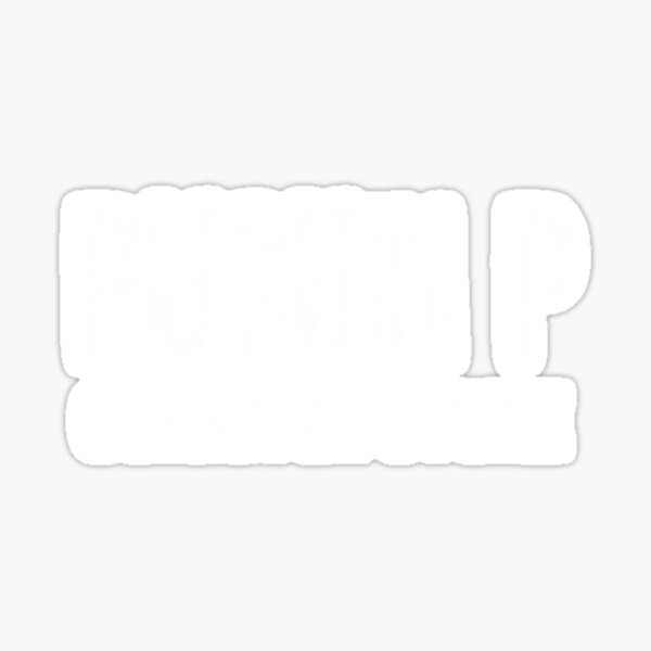 "pushin p " Sticker by guilteebyy | Redbubble