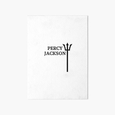 "Percy Jackson Logo" Art Board Print for Sale by Julietasaf | Redbubble