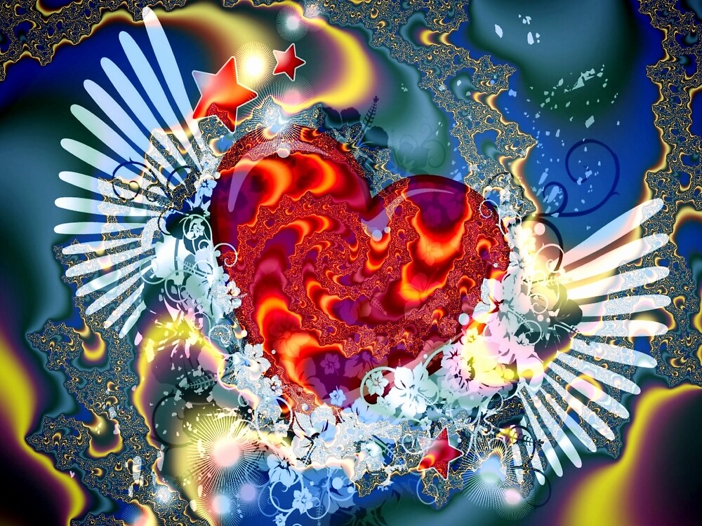 "Mystic Heart" by Brian Exton | Redbubble