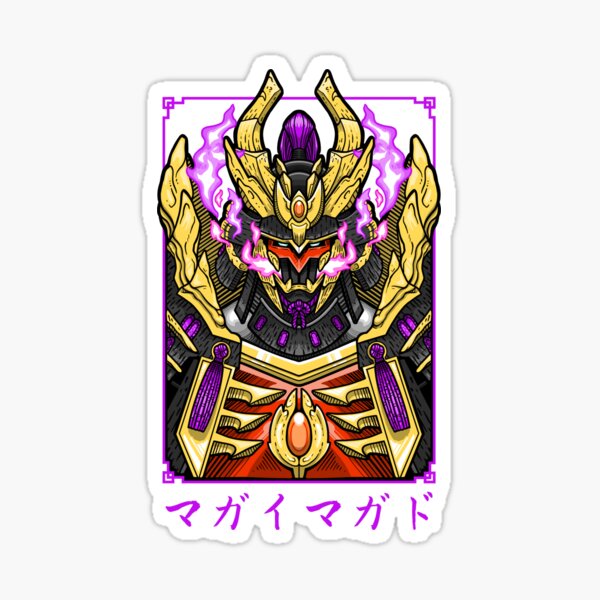 "Magnamalo Armour - Monster Hunter Rise" Sticker for Sale by ...
