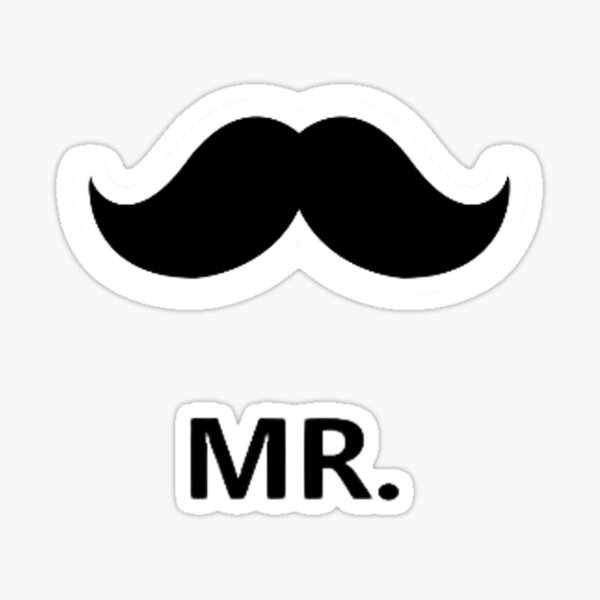 "MR." Sticker by NFGAME | Redbubble