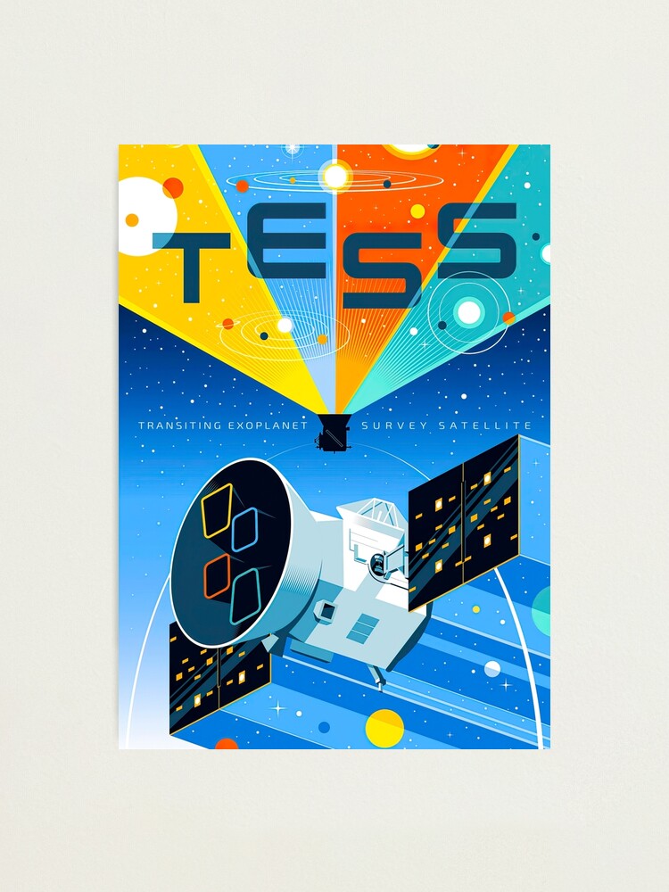 "TESS Transiting Exoplanet Survey Satellite, NASA/JPL poster ...