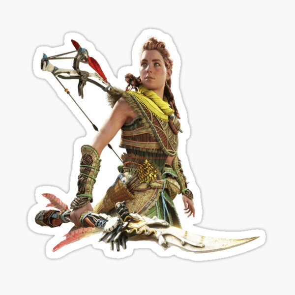 "Horizon Forbidden West Aloy" Sticker by yourbestdesigns | Redbubble