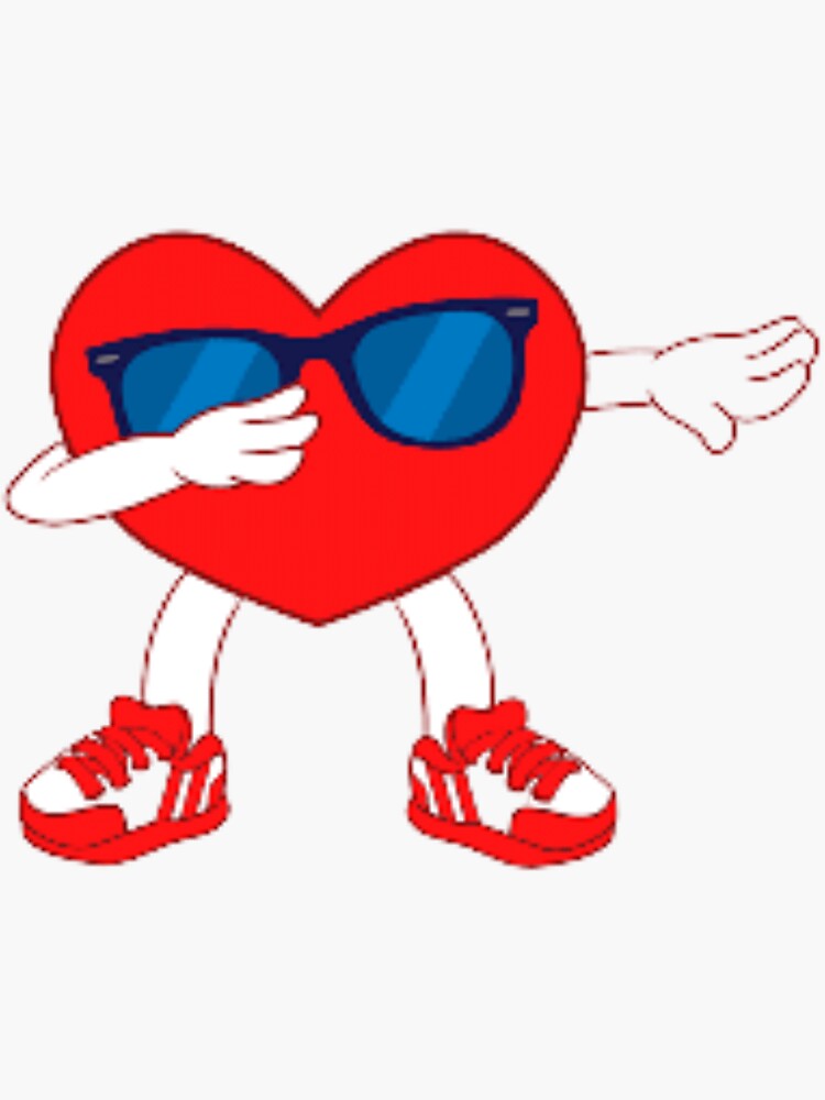 "Copy of Boys Valentines Day Kids Dabbing Heart Love Dab Dance Gifts ...