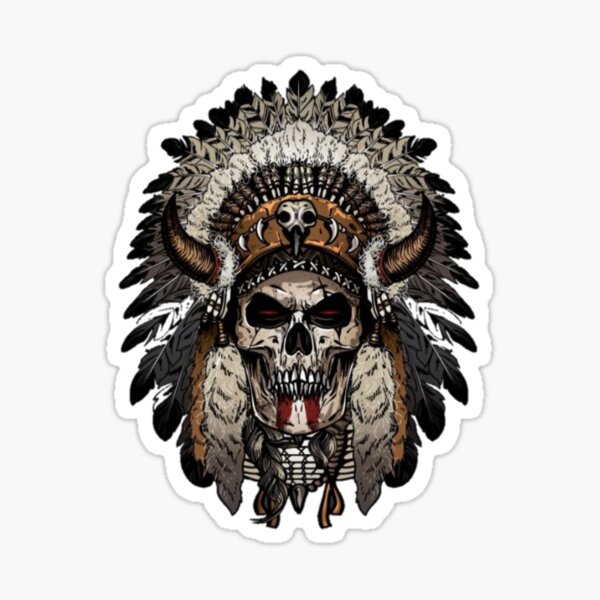"Apache" Sticker for Sale by Franescobar | Redbubble