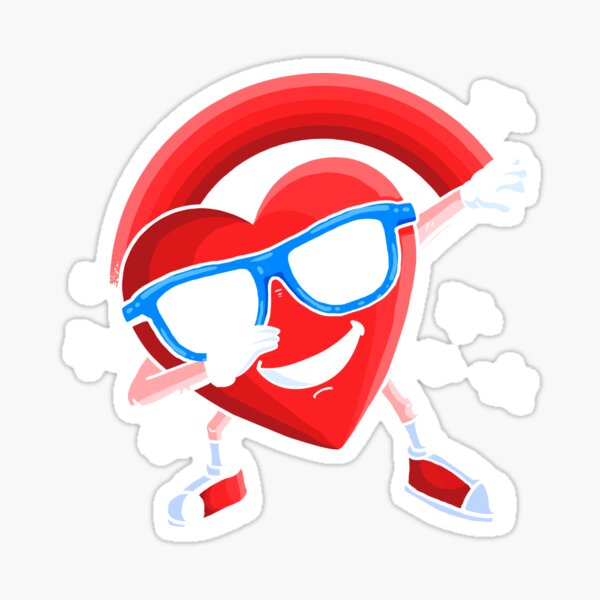 "Copy of Boys Valentines Day Kids Dabbing Heart Love Dab Dance Gifts ...