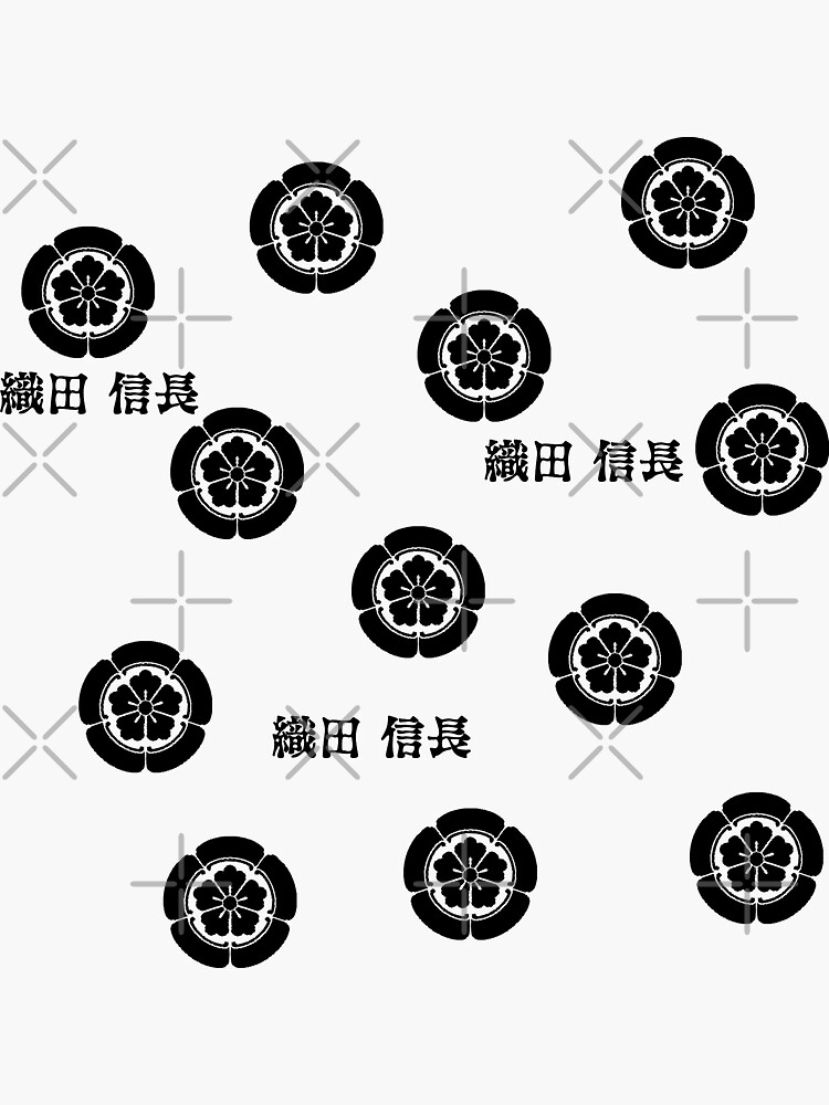 "Oda Nobunaga Mark" Sticker for Sale by JP860 | Redbubble