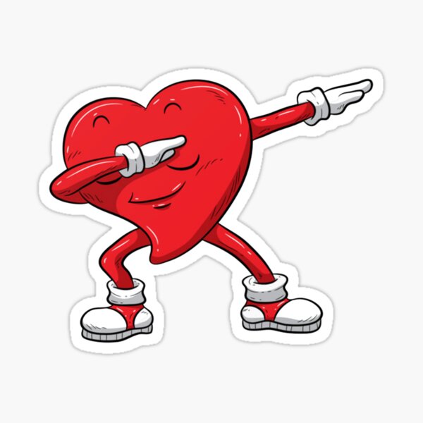 "Copy of Boys Valentines Day Kids Dabbing Heart Love Dab Dance Gifts ...