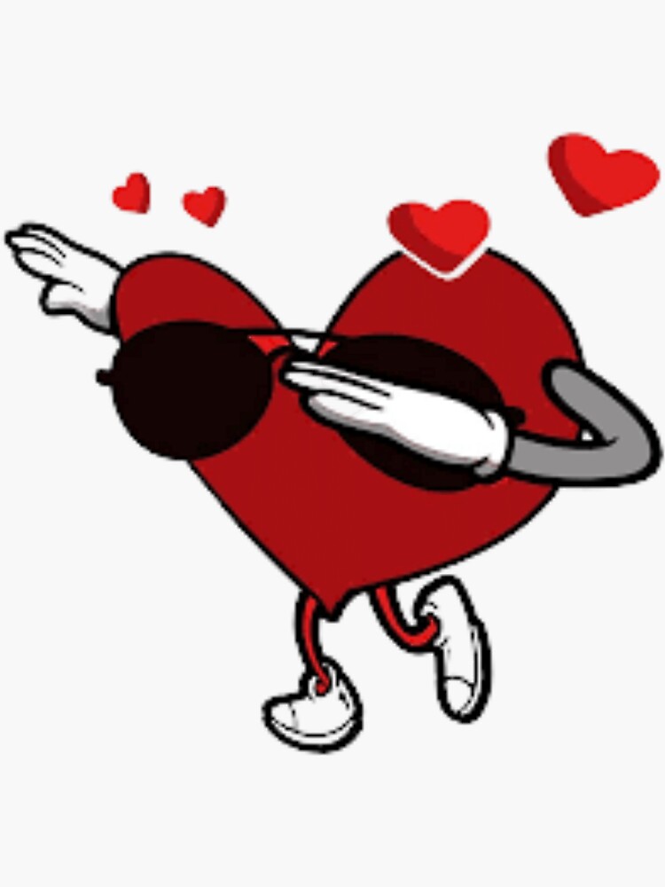 "Copy of Boys Valentines Day Kids Dabbing Heart Love Dab Dance Gifts ...