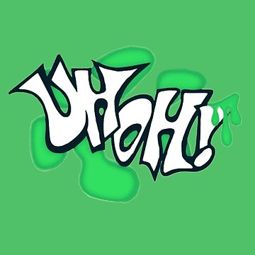 "ORIGINAL DRAWN Uh Oh 90's Kids Game Show" Poster for Sale by SillyFun ...