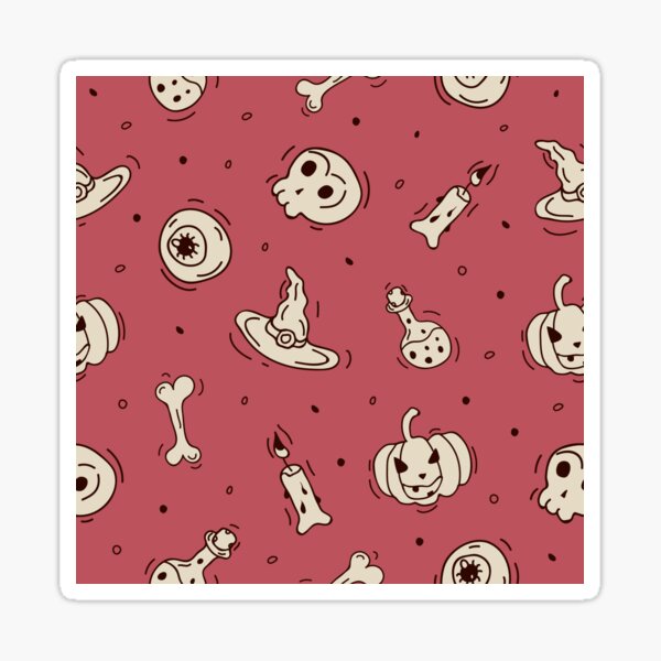 "Halloween" Sticker by sporpanosu | Redbubble