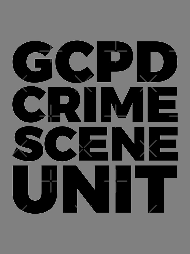 "GCPD Crime Scene Unit" Poster for Sale by 1thought | Redbubble