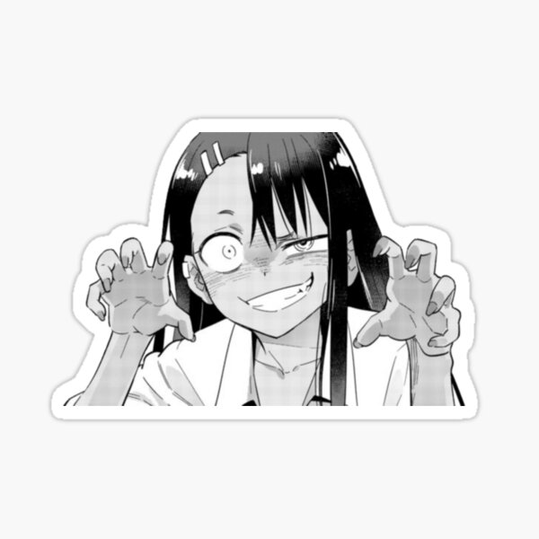 "Nagatoro" Sticker for Sale by MrPiePia | Redbubble