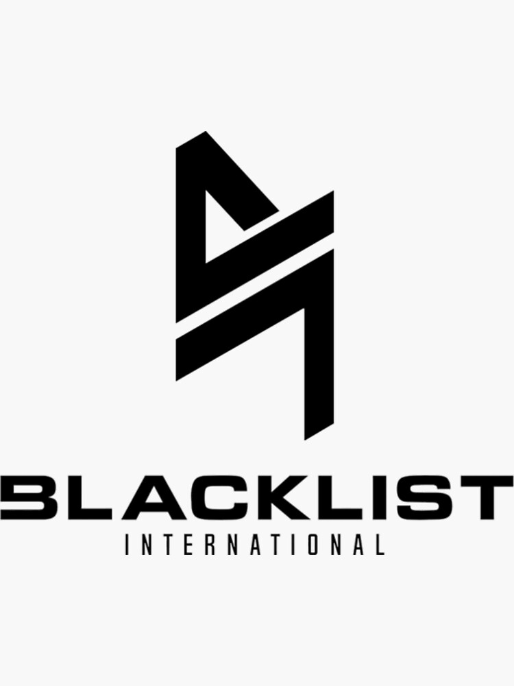"Blacklist International" Sticker for Sale by KyleNesas | Redbubble
