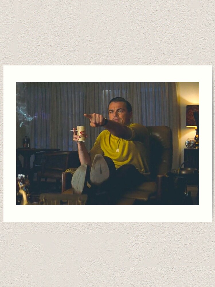 "Leonardo DiCaprio Pointing Meme" Art Print for Sale by FlashmanBiscuit ...