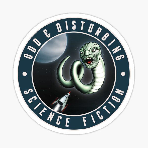 "Odd and Disturbing Science Fiction 3" Sticker for Sale by daveRei ...