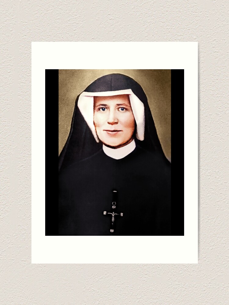 "St Faustina - Saint Maria Faustyna Kowalska of the Blessed Sacrament - The Divine mercy image ...