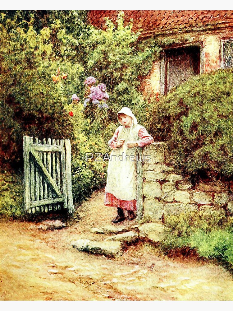 "Country House Gate" Greeting Card for Sale by PZAndrews | Redbubble