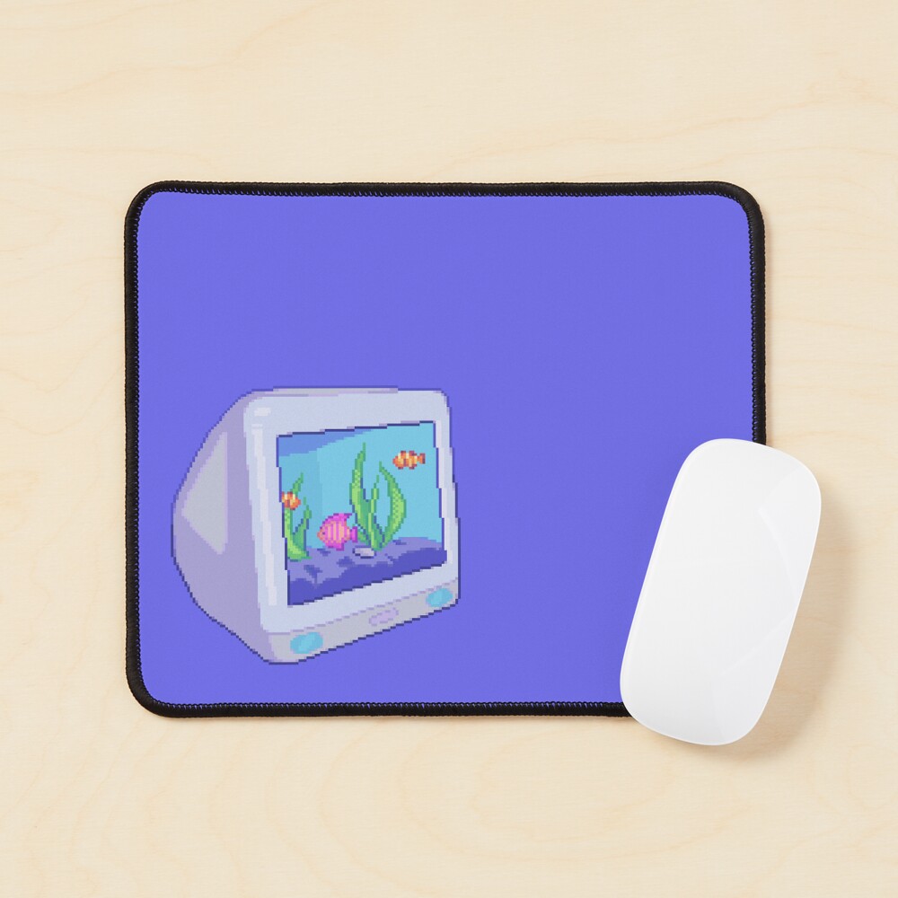 "Y2K aquarium screensaver" Sticker for Sale by jinxcode | Redbubble