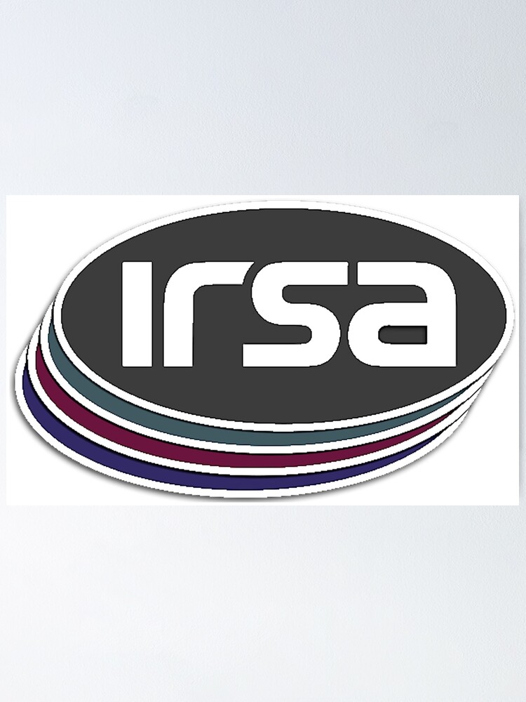"New IRSA Logo" Poster by Spacestuffplus | Redbubble