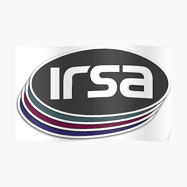 "New IRSA Logo" Poster by Spacestuffplus | Redbubble